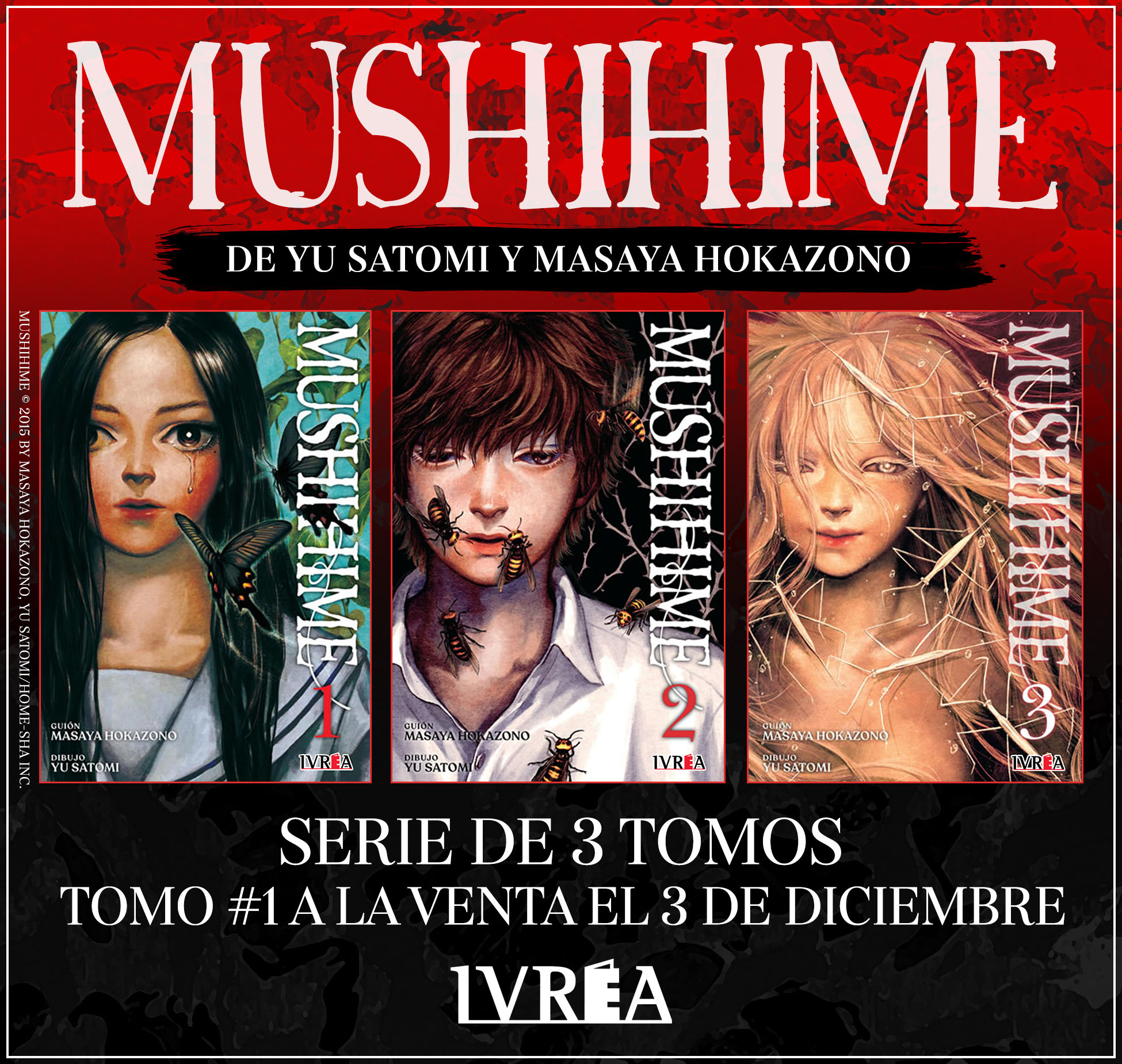 ¡IVREA publicará MUSHIHIME en edición Argentina! | Ivreality