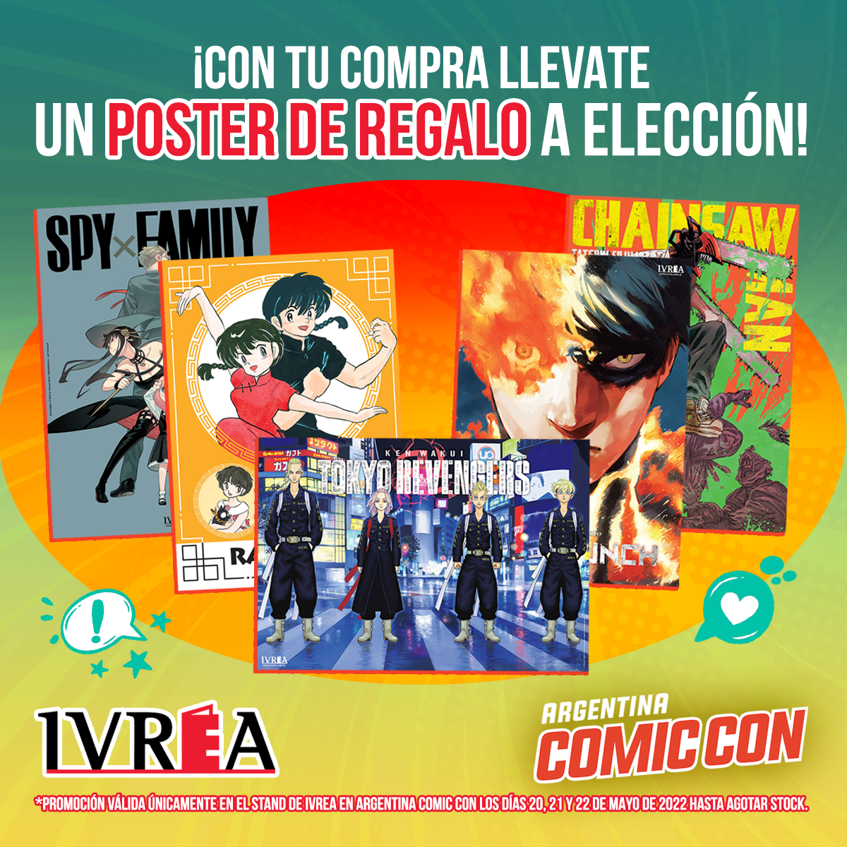 ¡Comprando en el stand de IVREA de ARGENTINA COMIC-CON llevate un ...