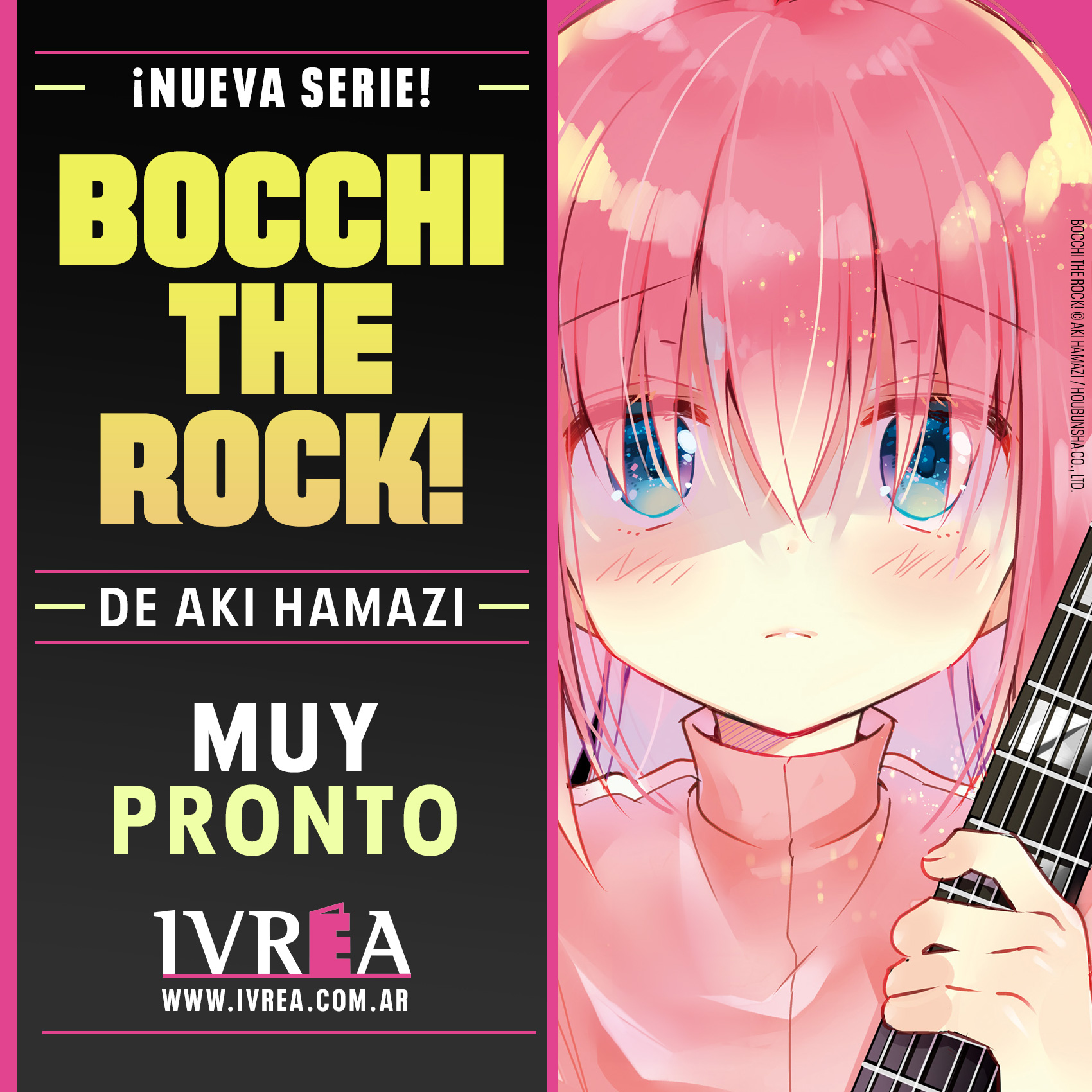 ¡IVREA publicará la esperadísima BOCCHI THE ROCK! | Ivreality